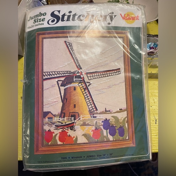 Other | Valiant Stitchery Kit Sealed Contains Everything You Need To ...